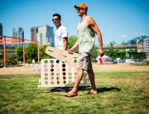 Jumbo Connect 4 - Lawn Game Rental in Vancouver